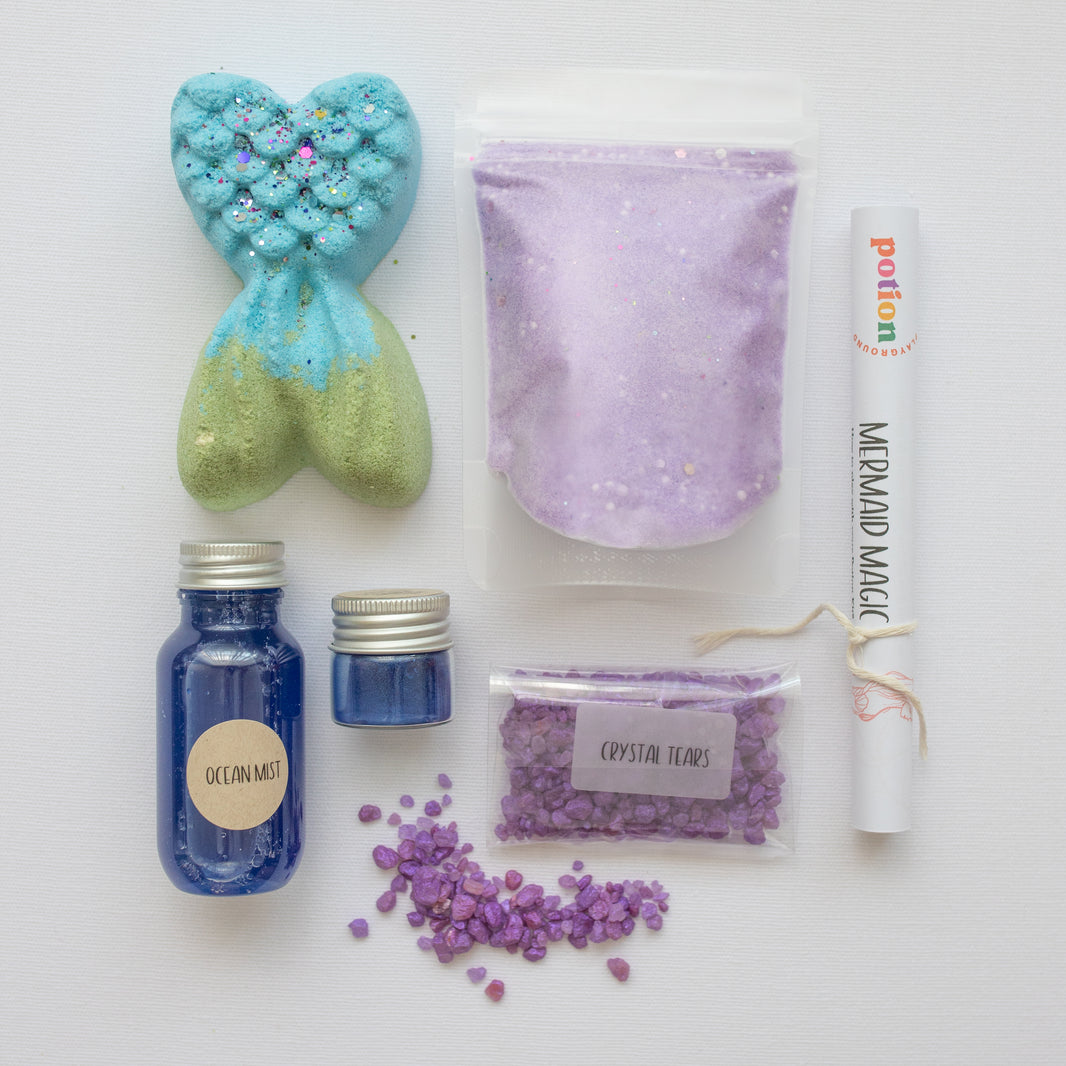 Kids Sensory Potion Kits and Bulk Fizz-Mermaids, Unicorns, Outerspace ...